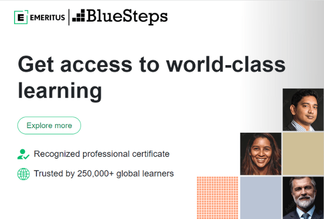 Revolutionizing Education: How Emeritus is Empowering BlueSteps ...