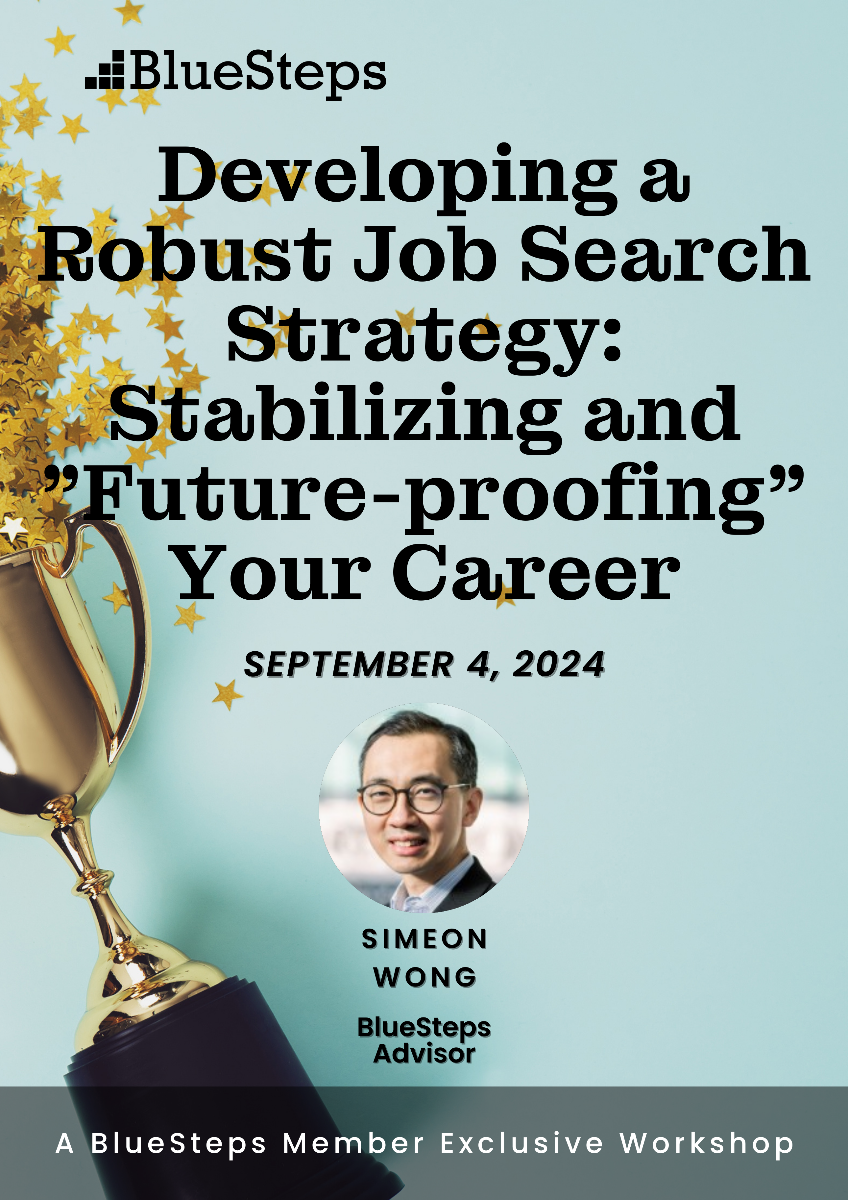 Developing a Robust Job Search Strategy: Stabilizing and "Future ...