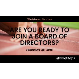Are You Ready to Join a Board of Directors?
