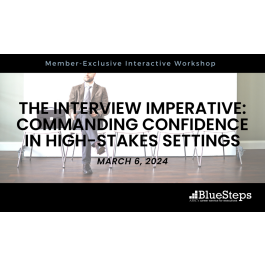 The Interview Imperative: Commanding Confidence in High-Stakes Settings