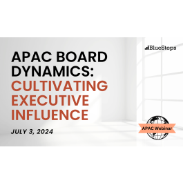 APAC Board Dynamics: Cultivating Executive Influence